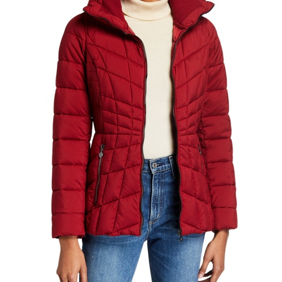 Bernardo | Jackets & Coats | Bernardo Quilted Hooded Jacket Size Xstp ...